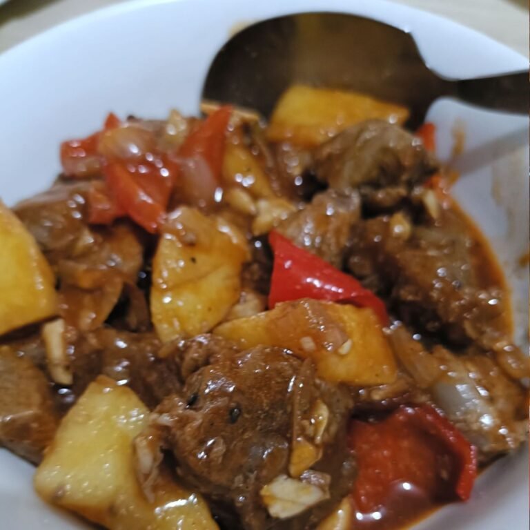 Filipino Beef Afritada Recipe - Kusinang Pinoy