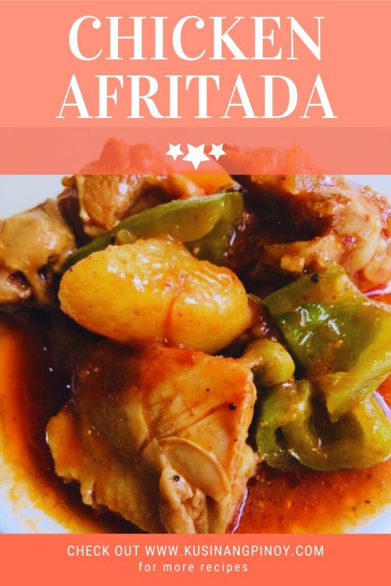 My Chicken Afritada Recipe (Afritadang Manok) - Kusinang Pinoy