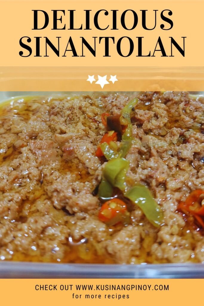 My Sinantolan Recipe (Ginataang Santol) - Kusinang Pinoy