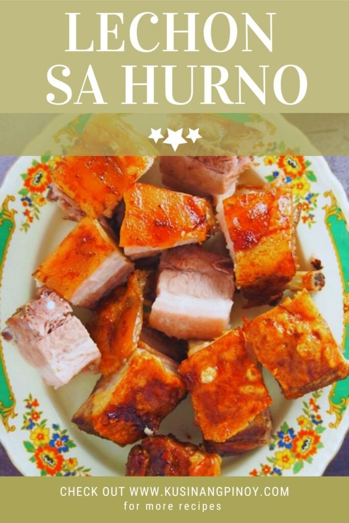 My Lechon sa Hurno Recipe - Kusinang Pinoy