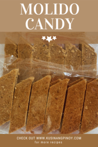 My Molido (Sweet Potato Candy) Recipe - Kusinang Pinoy